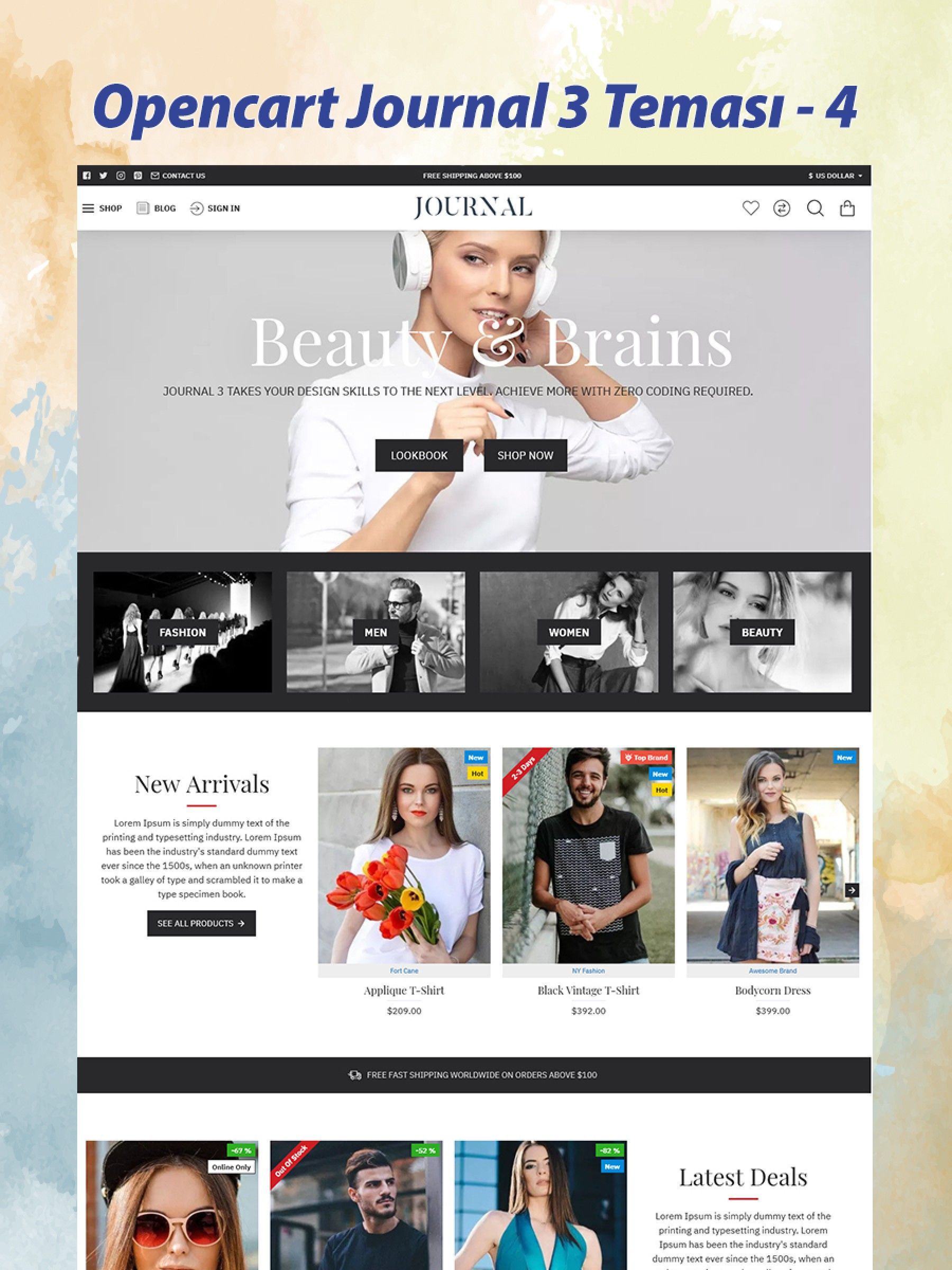 Opencart Journal Tema Kurulumu Ücretsiz
